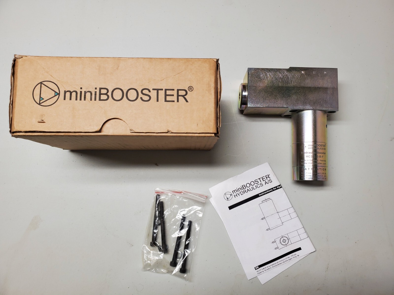 MiniBOOSTER Hydraulic Booster HC3-3.2-B-F | eBay