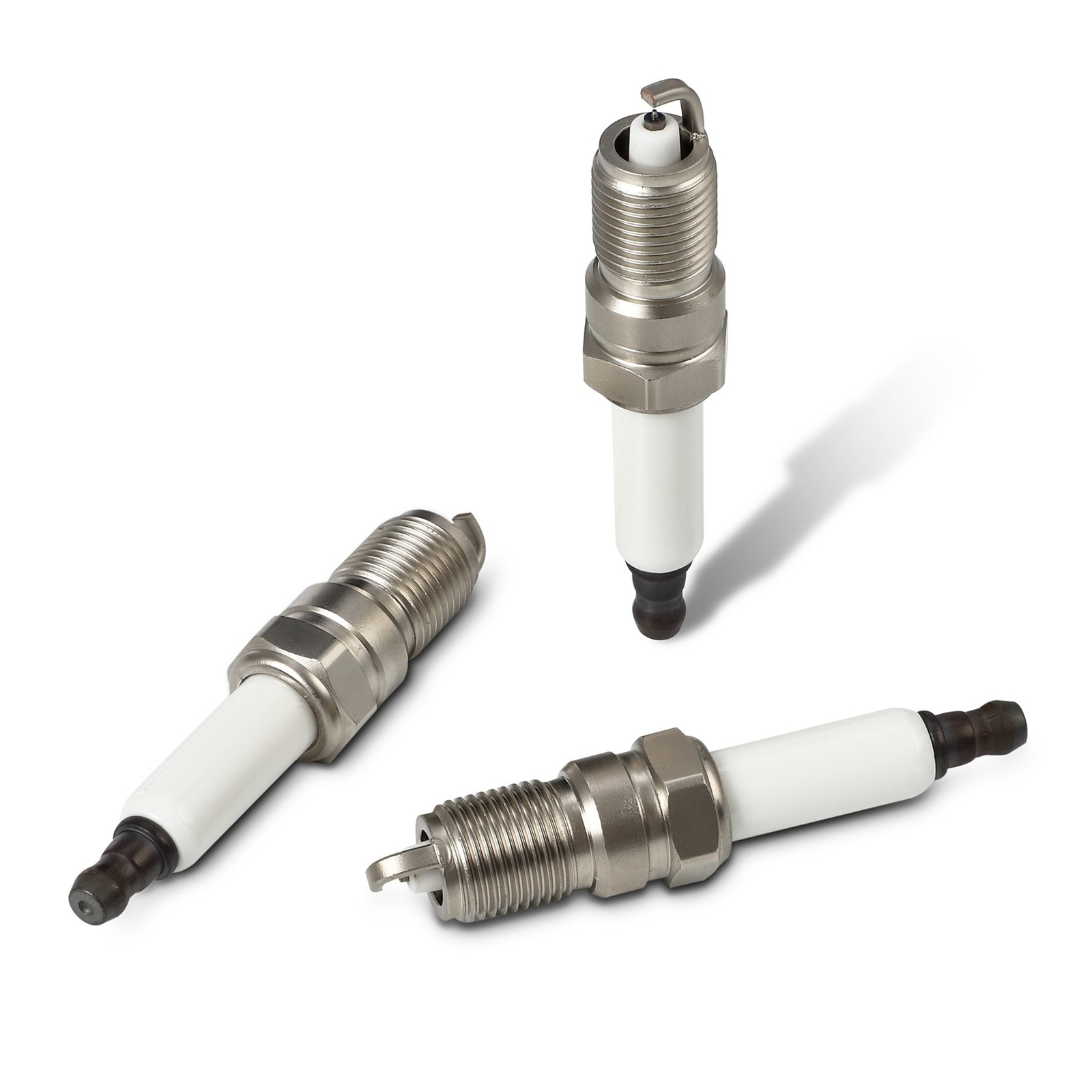 8 Spark Plugs & 8 Red Square Ignition Coils For Chevy for LS2 LS4 LS7 ...