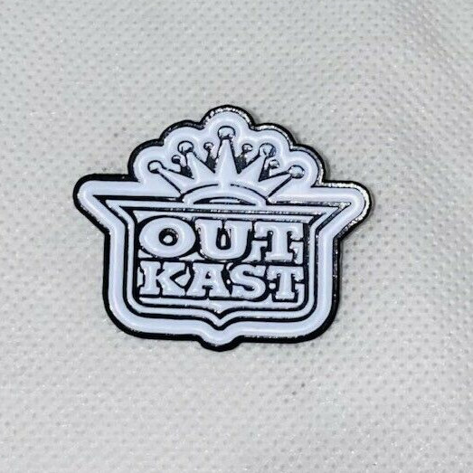 Outkast Symbol Outkast Golden 'O' Burgundy Tee