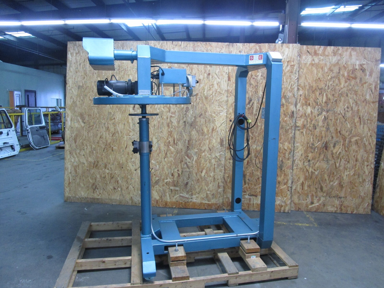 BMC ENGINEERING SIX HEAD ROTARY BAGGER MB460-001 115V VOLT w/ TOOLING ...