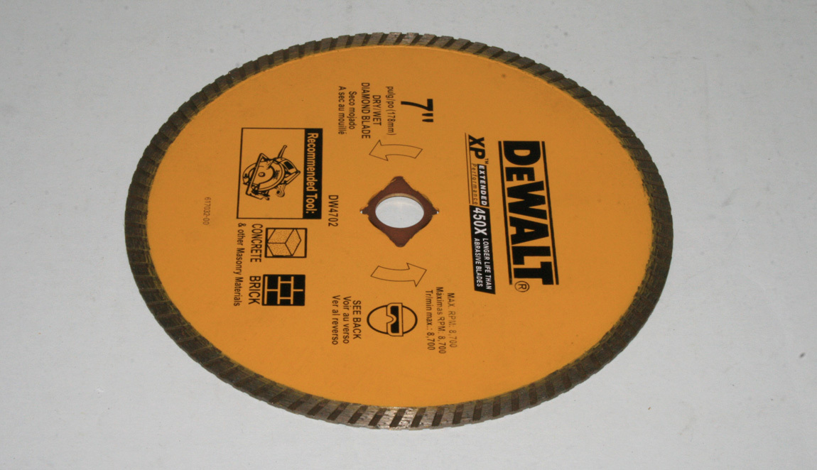 DEWALT XP Extended Performance Dw4702 7 Inch 178mm Dry/wet Diamond ...