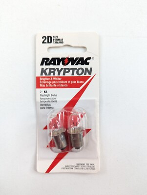 Rayovac K2 / K2-2 / KPR102 2.4V 0.7A 1.68W Replacement Bulb for 2D ...
