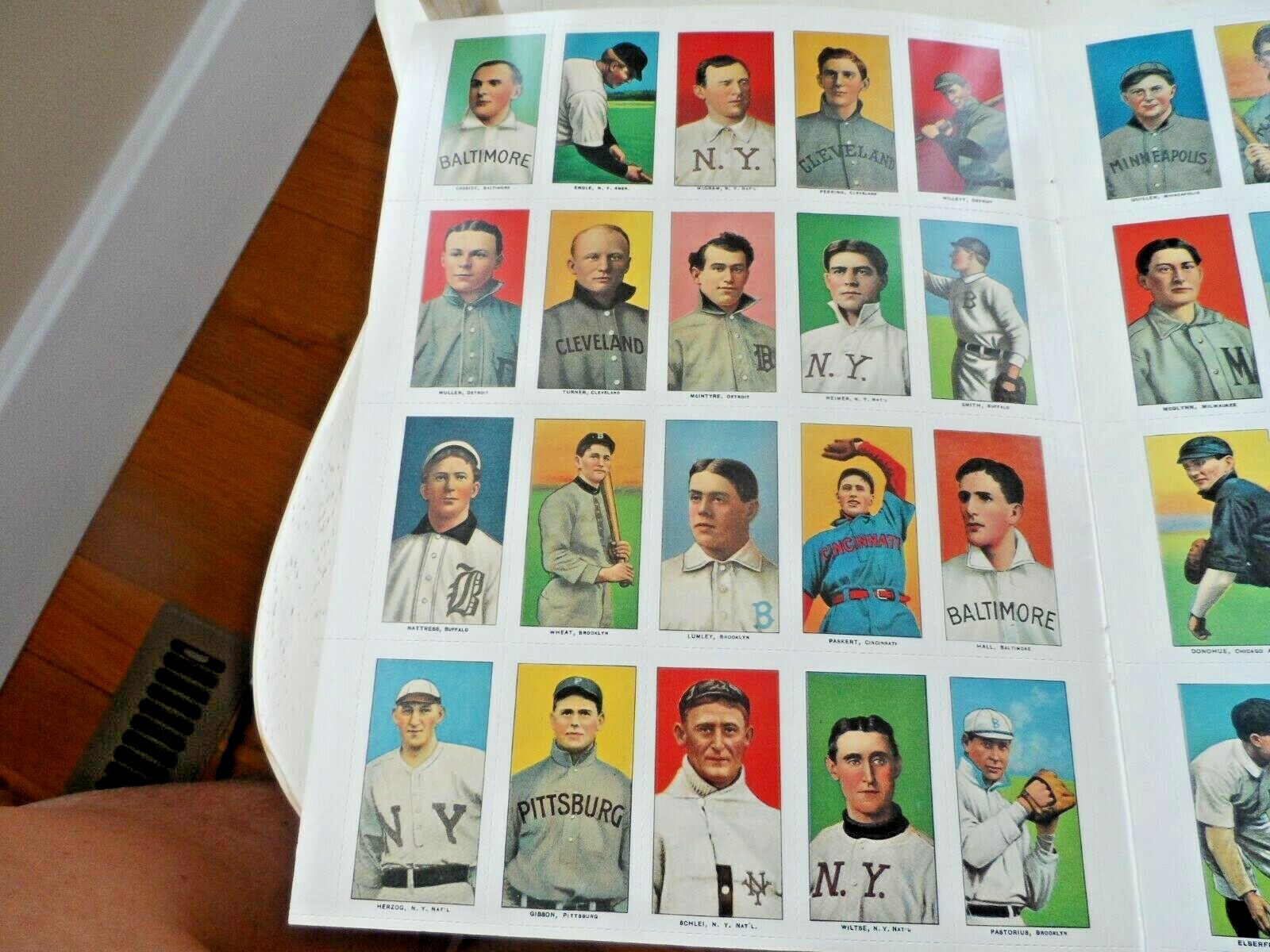 T206 UNCUT BASEBALL CARDS REPRINTS PIEDMONTTOBACCO CARDS NICE | eBay