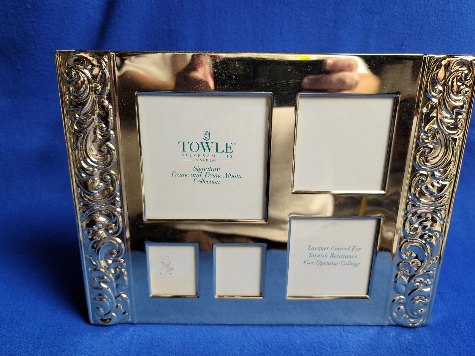 Towle Silversmiths Gold Picture Frame Collage - Freestanding or Hanging ...