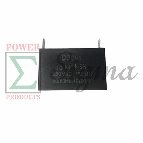 Capacitor 15uf 350VAC PO SH CBB61 50/60Hz 40/70/21 Generator | eBay