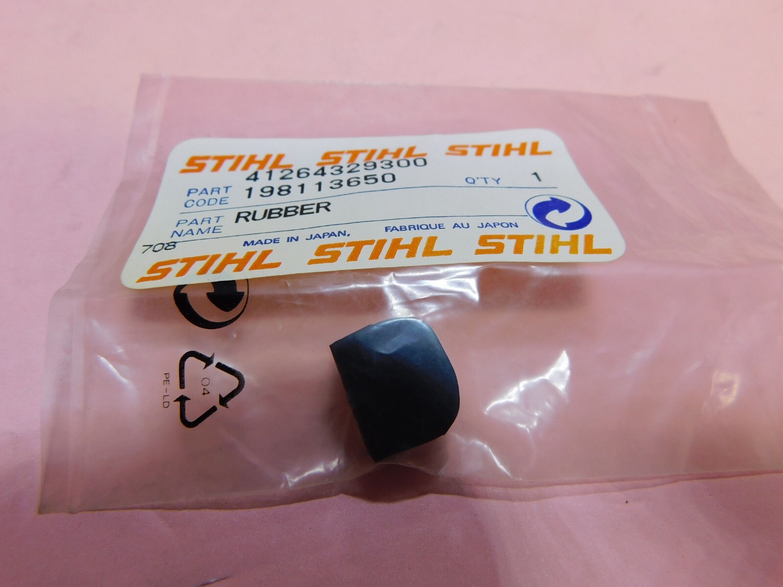 RUBBER FOR STIHL FS86 FS88 # 4126 432 9300 TRIMMER - BOX113 Z | eBay