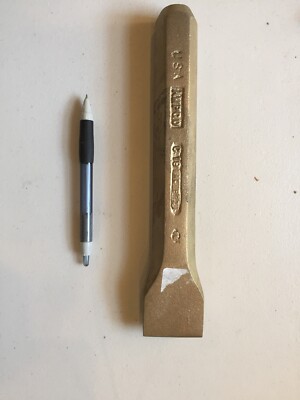 Ampco Aluminum Bronze Non-Sparking Hand Chisel #C-19 - 2" x 10-5/8" - 1 ...
