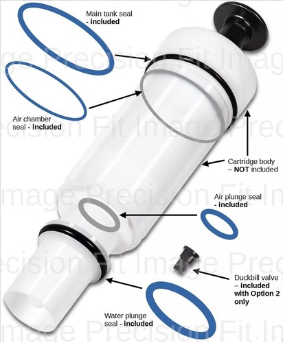 Rebuild kit for Sloan Flushmate Valve Cartridge C-100500-K | eBay