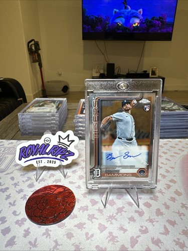 2025 Topps Chrome Rookie Autographs Bryan Sammons #RA-BSA | eBay