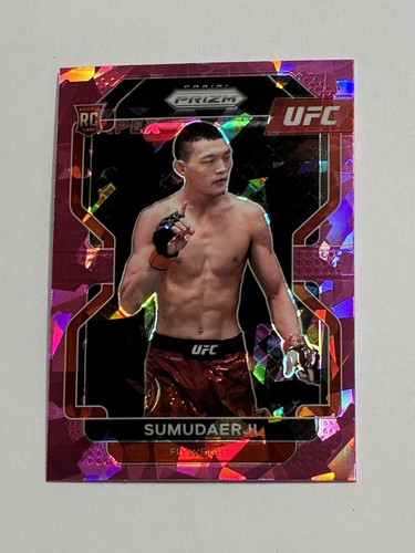2022 Panini Prizm UFC - Sumudaerji #114 Pink Ice Prizm (RC) for sale ...