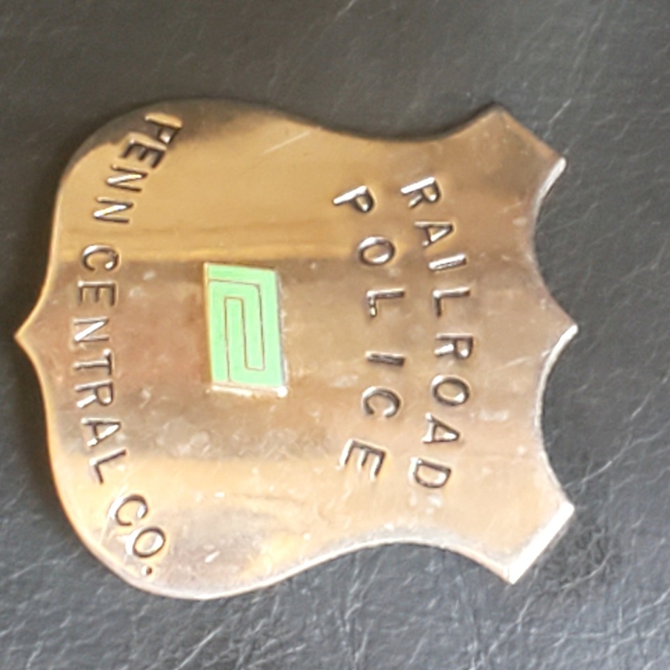 Vintage Penn Central Transportation Co. Railroad Badge. | eBay