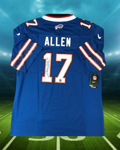 Josh Allen AUTOGRAPHED NFL AUTHENTIC NIKE ON FIELD Bills Jersey- KB ...