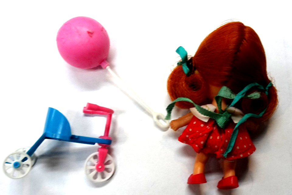 Mattel 1967 Liddle Kiddles Trikey Triddle w/red Polka Dot Dress,Trike ...