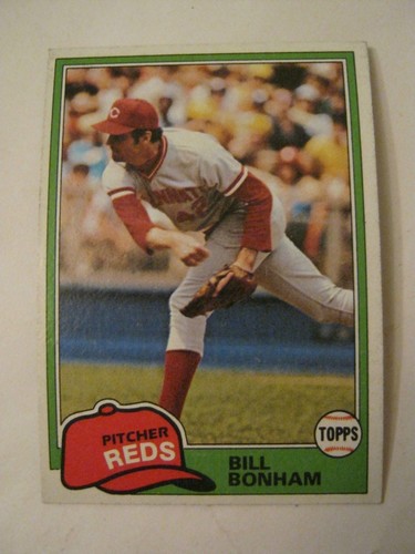 1981 Topps #712 Bill Bonham Baseball Card (CS-26) | eBay