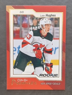2023-24 OPC Premier Luke Hughes Rookie Mint #P-87 RC | eBay
