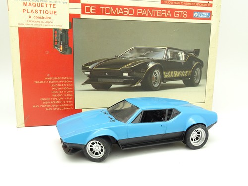 Gunze Sangyo Model Set Plastic 1/24 - Tomaso Pantera Blue | eBay