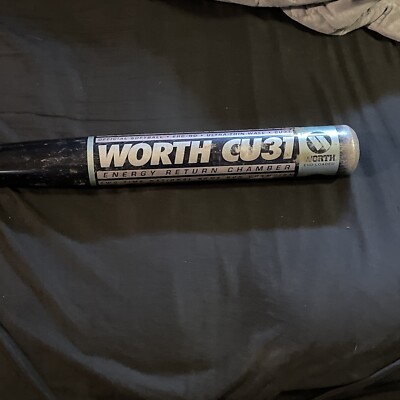 Worth Slowpitch Softball Bat Carl Rose Powercell 34/28 CU31 34" 28oz ...