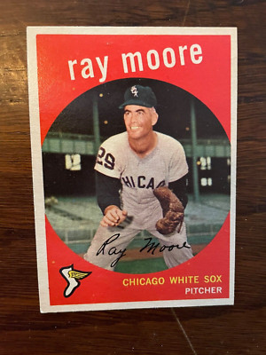 1959 TOPPS #293 RAY MOORE CHICAGO WHITE SOX BASEBALL CARD NM/MT | eBay