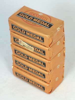 5 Bars Vintage Edenfield Gold Medal Beauty Bar Soap Milo Cosmetics | eBay