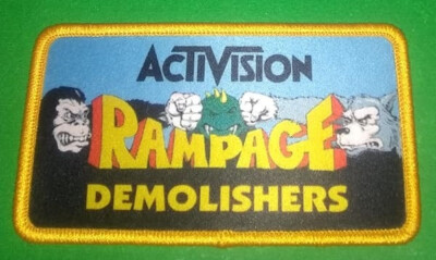 Rampage Activision Patch - Video Game Patch | eBay