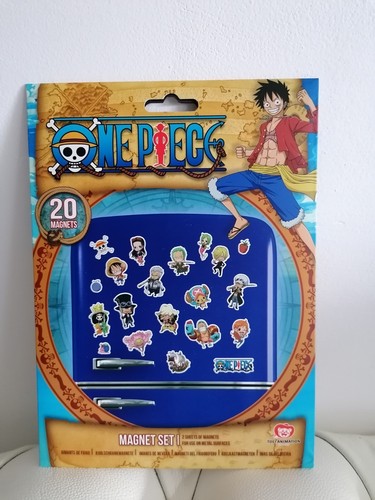 ONE PIECE - MAGNET SET 100% NEUF - 20 MAGNETS (aimants frigo) - Toei ...