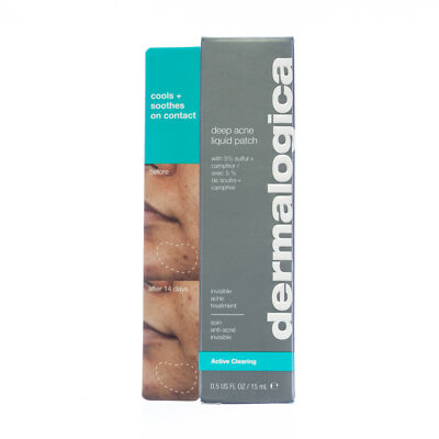Dermalogica Active Clearing Deep Acne Liquid Patch 0.5oz/15ml - EXP 02/ ...