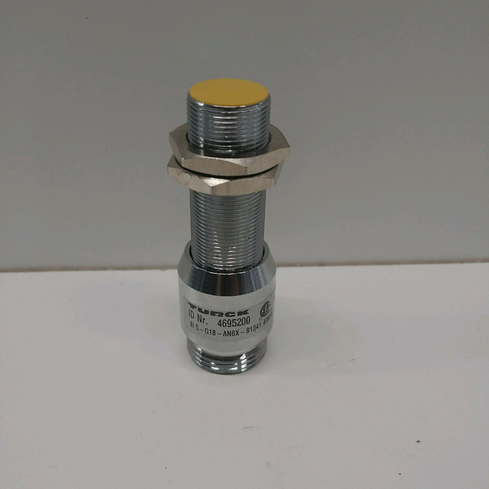 NEW OLD STOCK! TURCK 40MM INDUCTIVE PROXIMITY SWITCH BI5-G18-AN6X-B1341 ...