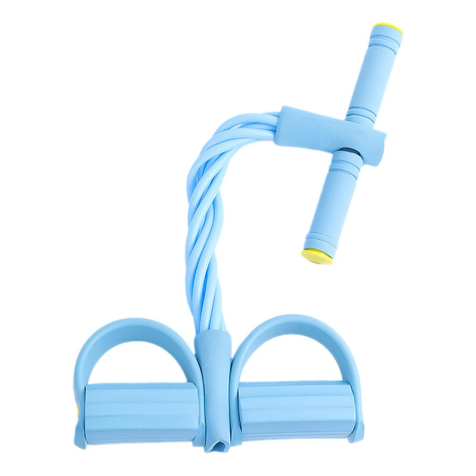 1pc Multifunction Tension Rope, 6-Tube Elastic Yoga Pedal Puller ...