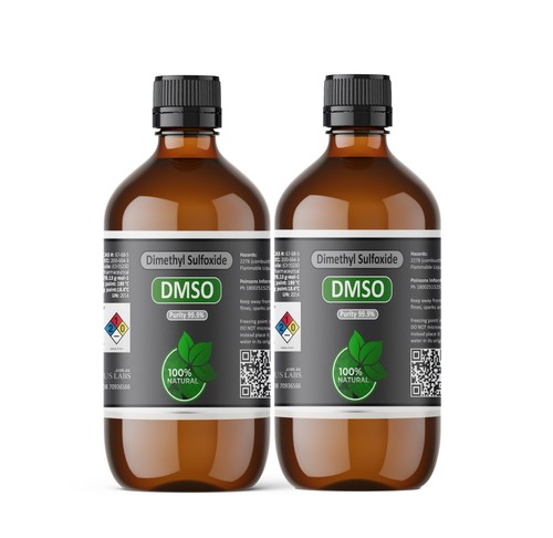 DMSO 99.9% Pharma Grade, Pure Liquid Dimethyl Sulfoxide Amber Glass ...