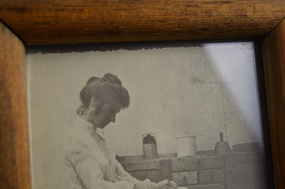 5 Vintage Rolland Hendrickson Framed Art Prints Women Child Bathing ...