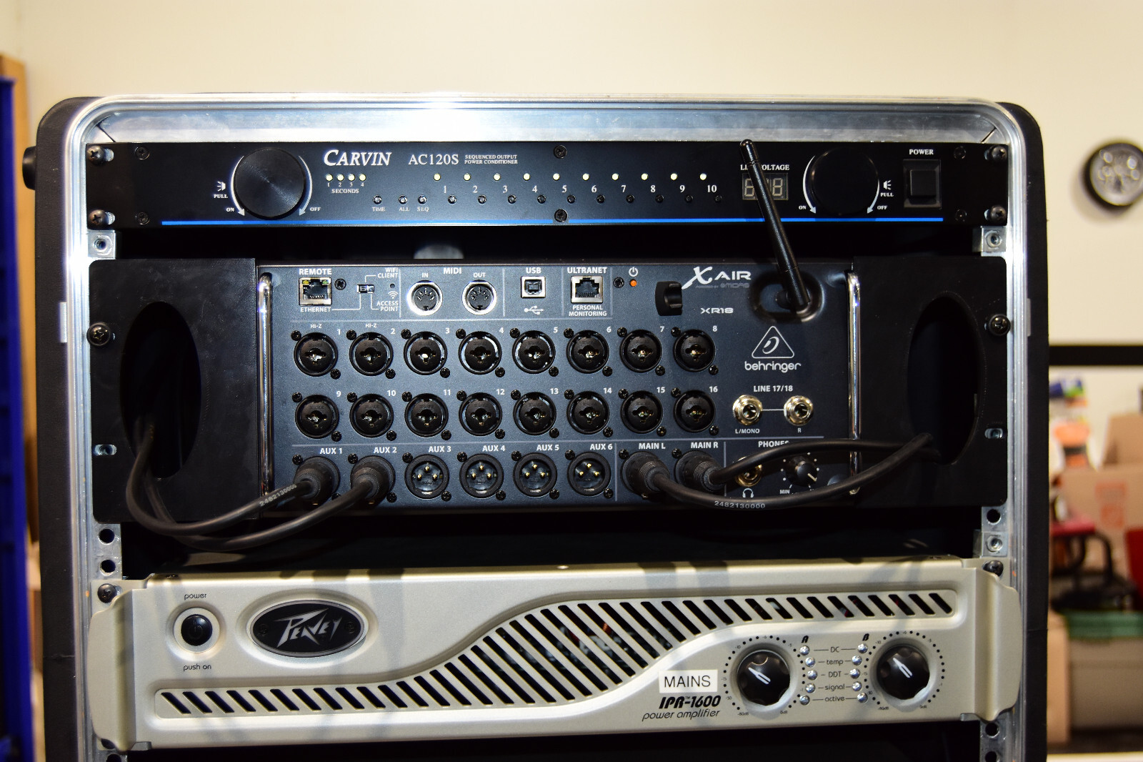 Improved - Rack Ears - Behringer XR16 XR18 SD16 & Midas MR16 MR18 ...