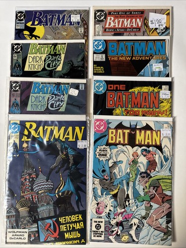 DC Comic Lot Run Set Batman #375 #403 #414 #433 #445 #453 & #454 ...