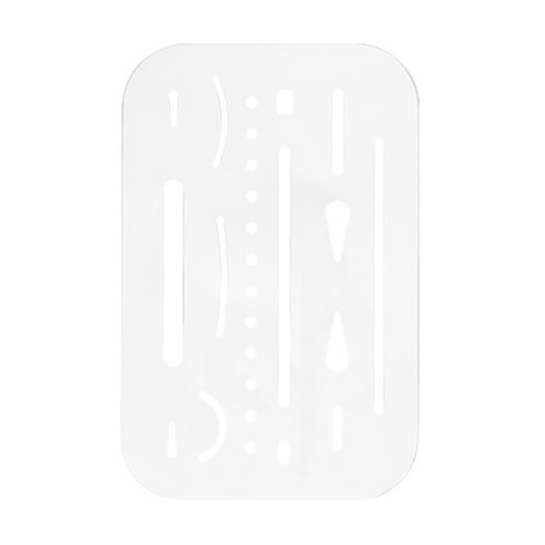 Erasing Shield Drafting Tool Stainless Steel Drawing Template Shield ...