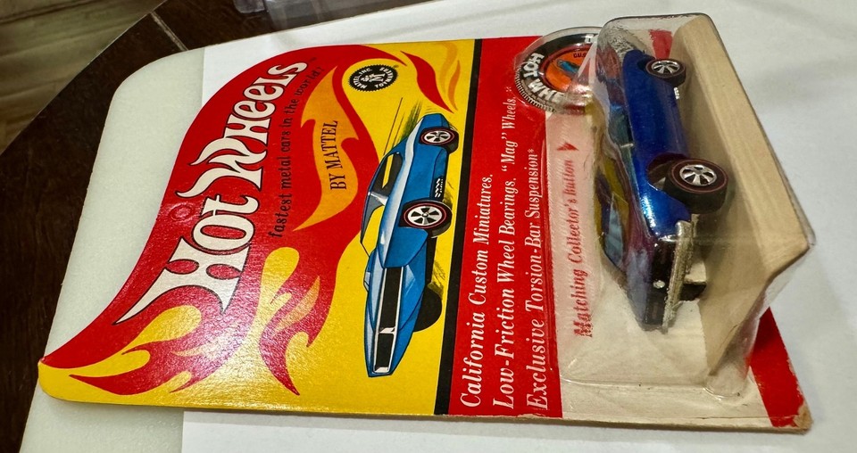 Hot Wheels Redline Custom Camaro HK Blue in Blisterpack | eBay
