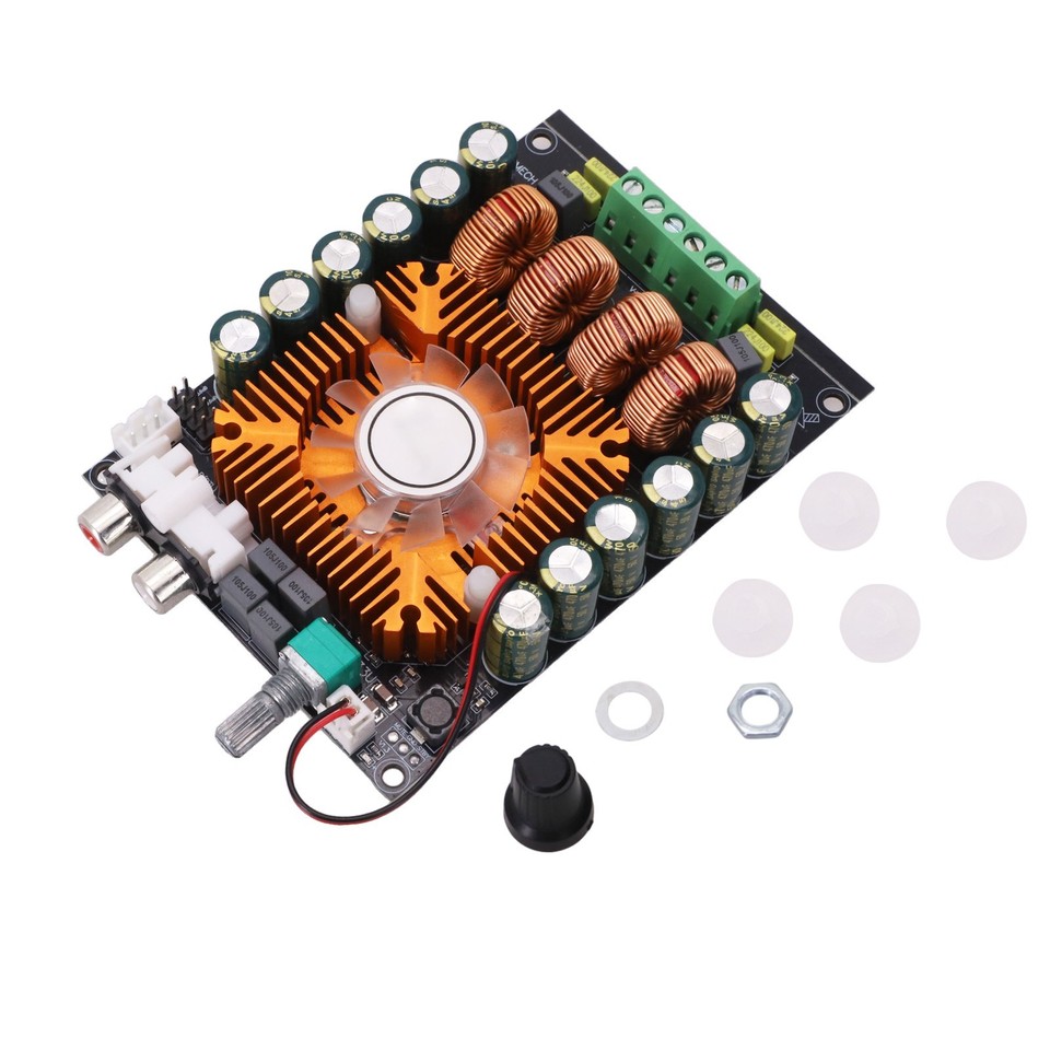 Robust For TDA7498E Digital Power Board 2x160W with Low Noise Cooling ...