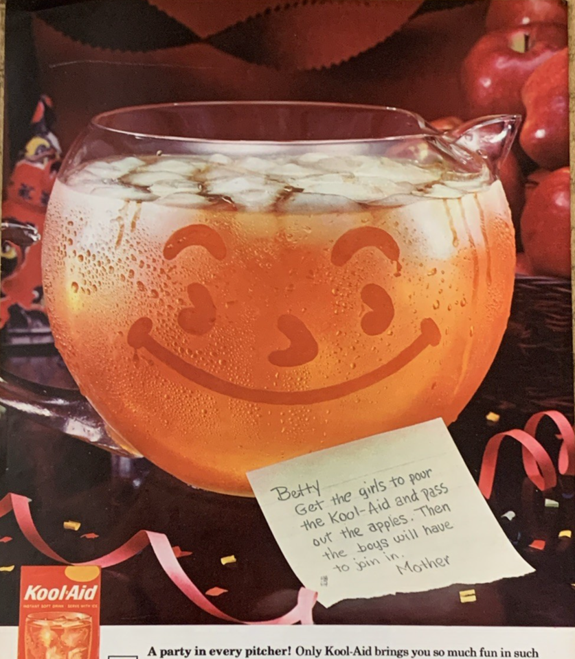 Kool-Aid General Foods Kitchens Vintage Print Ad 1962 #1783 | eBay