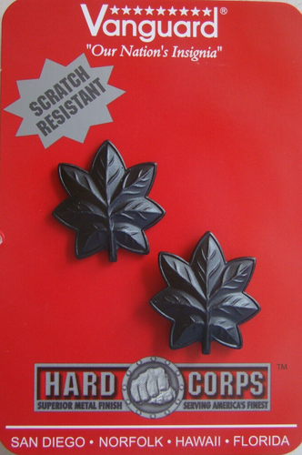 Vanguard USMC Marine Corps LTCOL 0-5 Collar Device Subdued Metal (Made ...