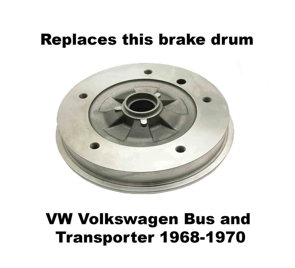 VW Volkswagen Bus front disc brake conversion kit 5x130 Porsche w ...