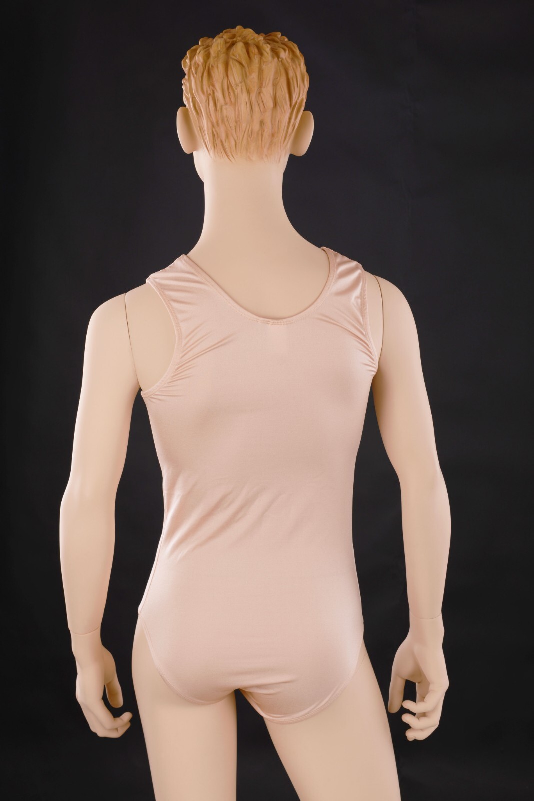 Men's S (Small), Beige Caucasian Flesh Tone Sleeveless Leotard | eBay ...