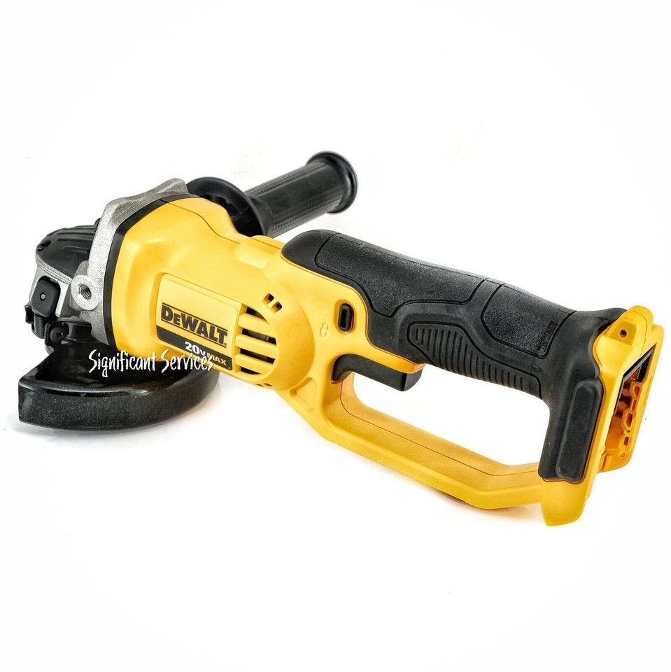 New DeWALT DCG412B 20V MAX Li-Ion 4 1/2" Cordless Battery Angle Grinder ...