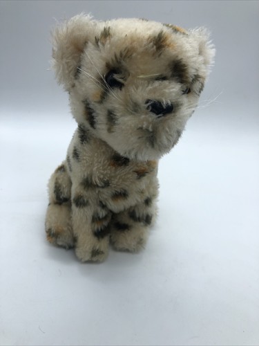 VINTAGE 1981 DAKIN SPOTTED LEOPARD CHEETAH GROUND NUTSHELL PLUSH ...