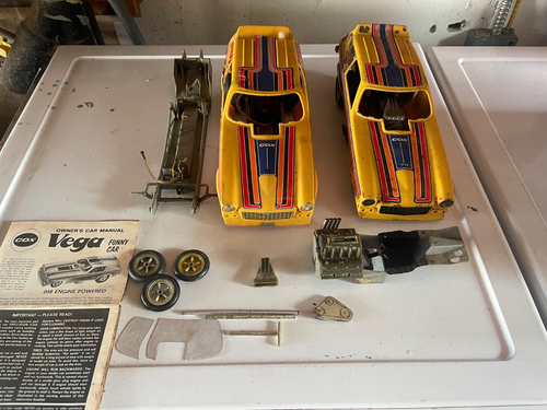 Cox Gas Powered Vega Funny Cars Lot .049 Powered | eBay