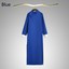 Men Chinese Traditional Robes Crosstalk Coat Tang Suit Kung Fu Tai Chi ...