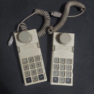 Lot of 2 OEM Colecovision Coleco Joystick Controllers -- Untested / As ...