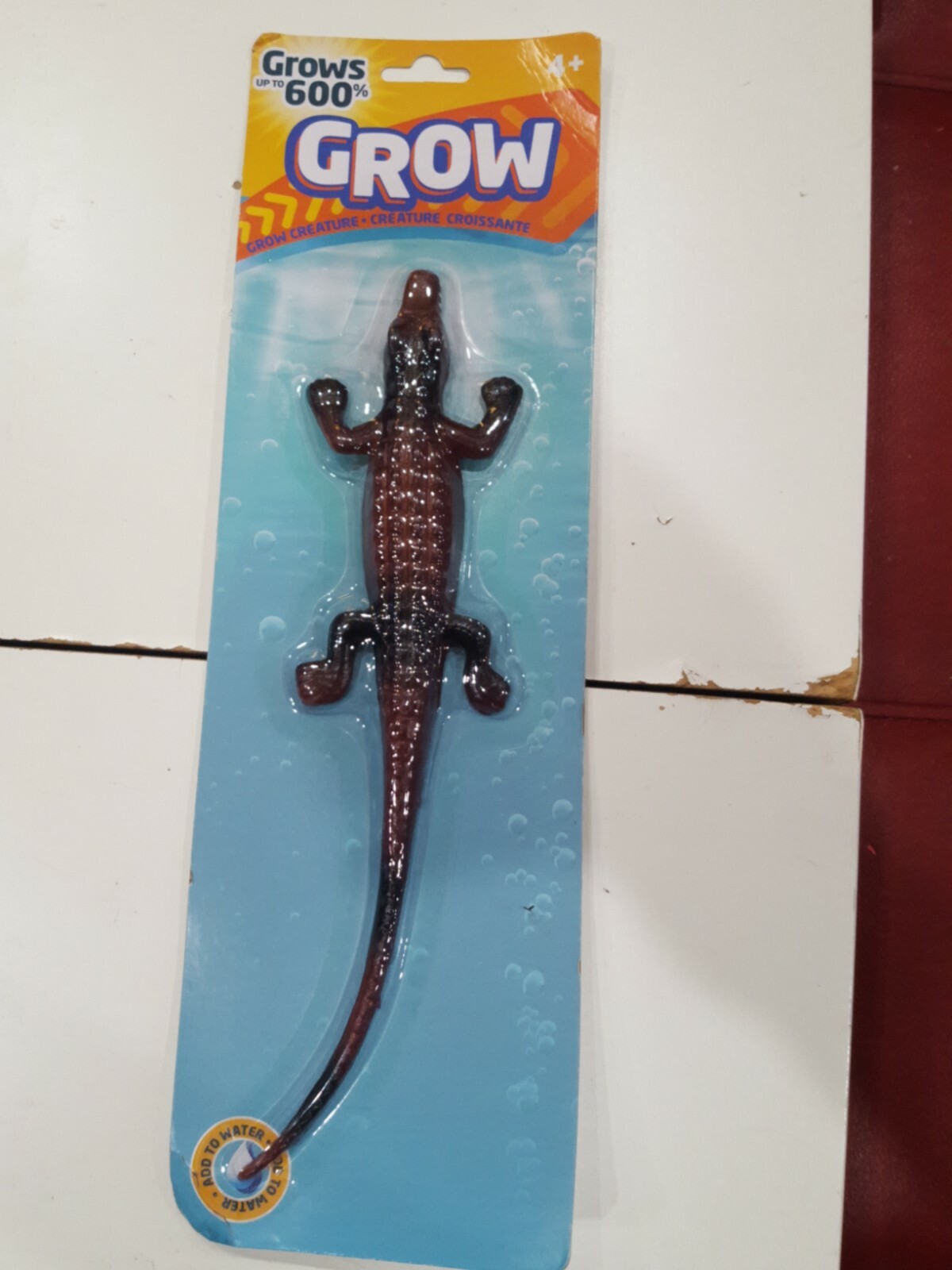 Grow Creature Crocodile Alligator Water Toy Grows up to 600% in Water ...
