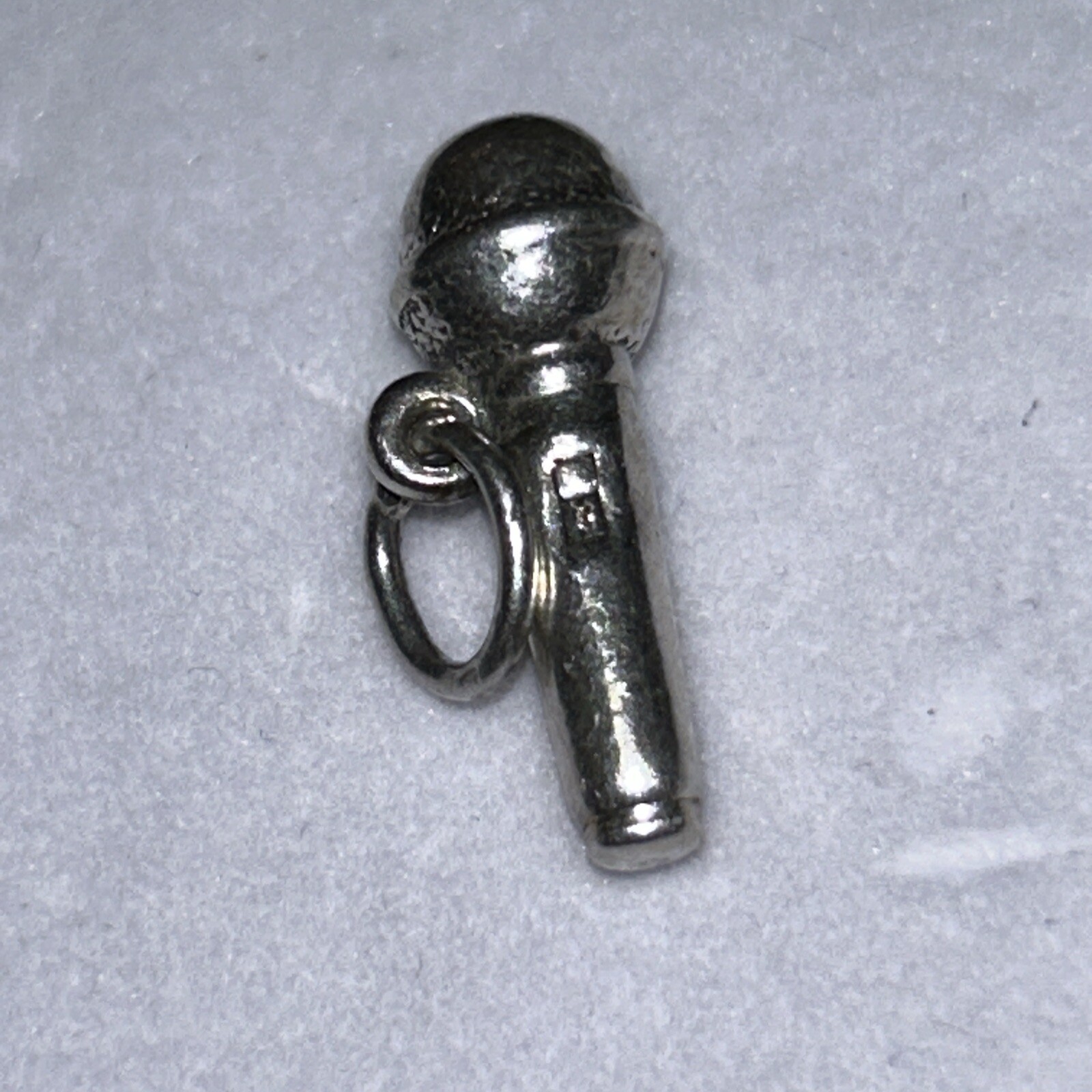 James Avery Microphone Sterling Silver 925 Charm - Gem