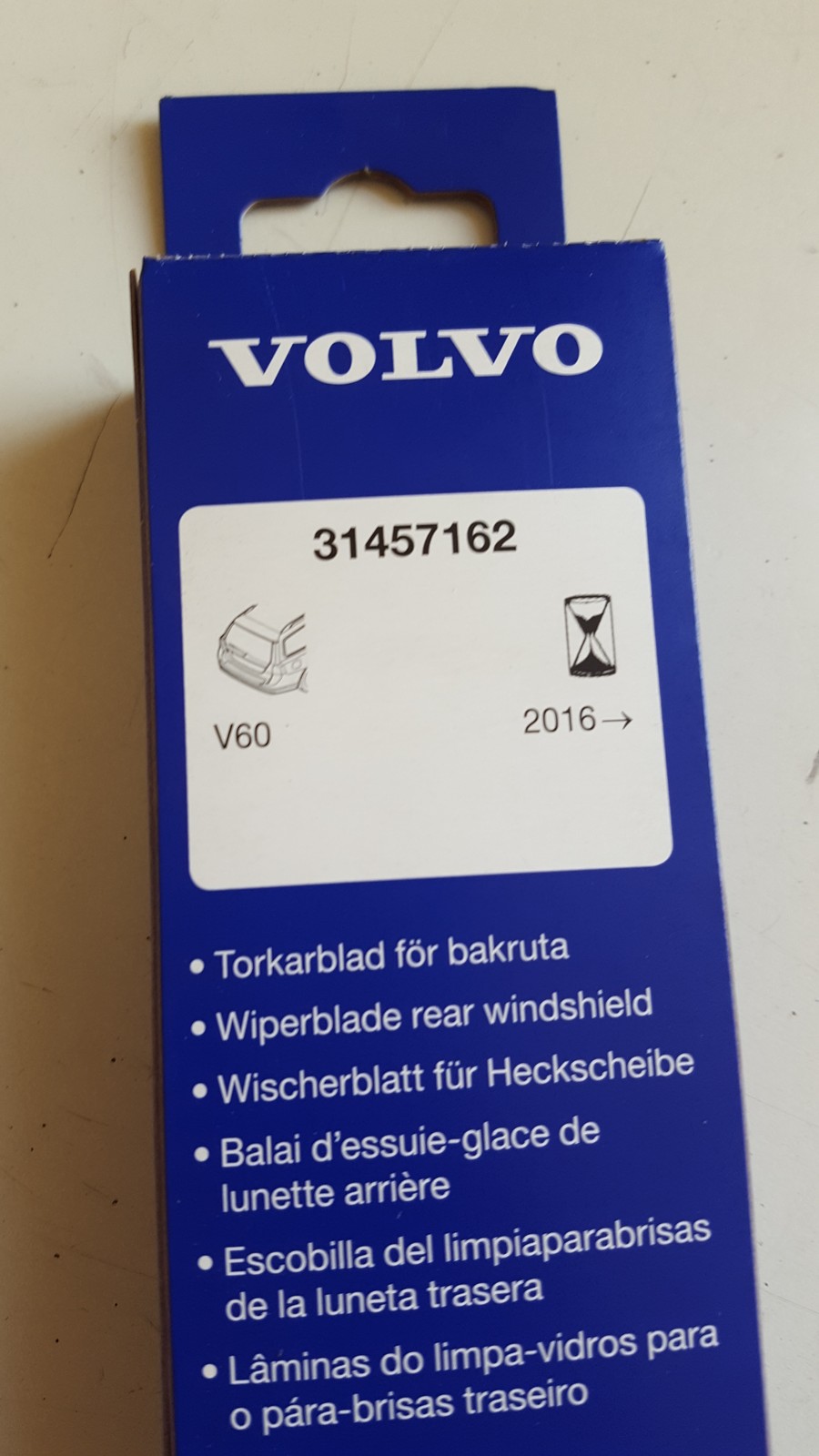 Wischerblatt Heckscheibe 31457162 Volvo V60 (16-) | eBay