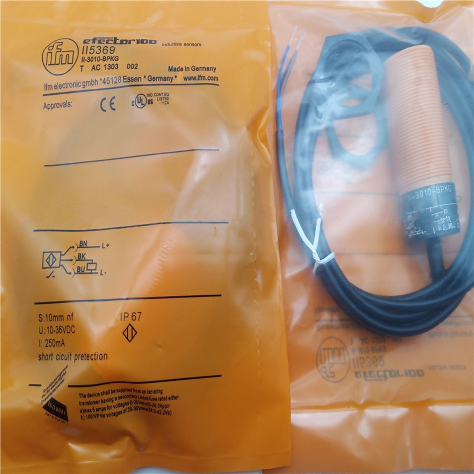 One New Inductive Sensor For IFM II5369 Free Shipping | eBay