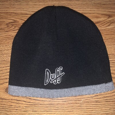 Duff Beer Beanie Knit Hat The Simpson’s New | eBay