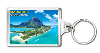 Mauritius - Grand Baie Keyring Souvenir Keychain | eBay UK